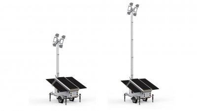 Mobile Solar Lighting Tower 200W/600W/1200W (Solar Panel)